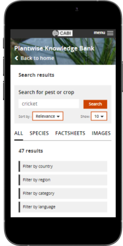Plantwise Knowledge Bank - Plantwiseplus Toolkit