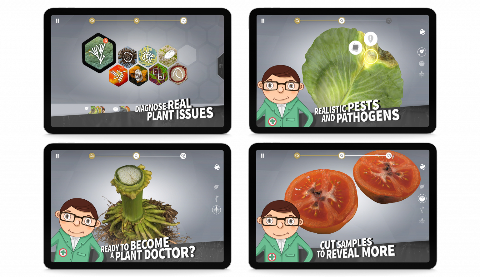 Pest Diagnostic Simulator App - Plantwiseplus Toolkit