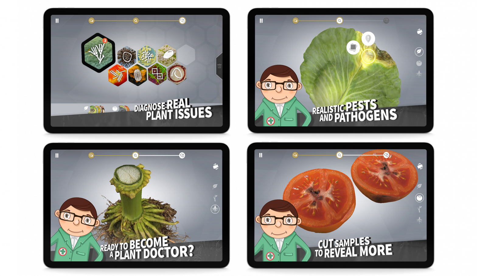 Pest Diagnostic Simulator App - Plantwiseplus Toolkit